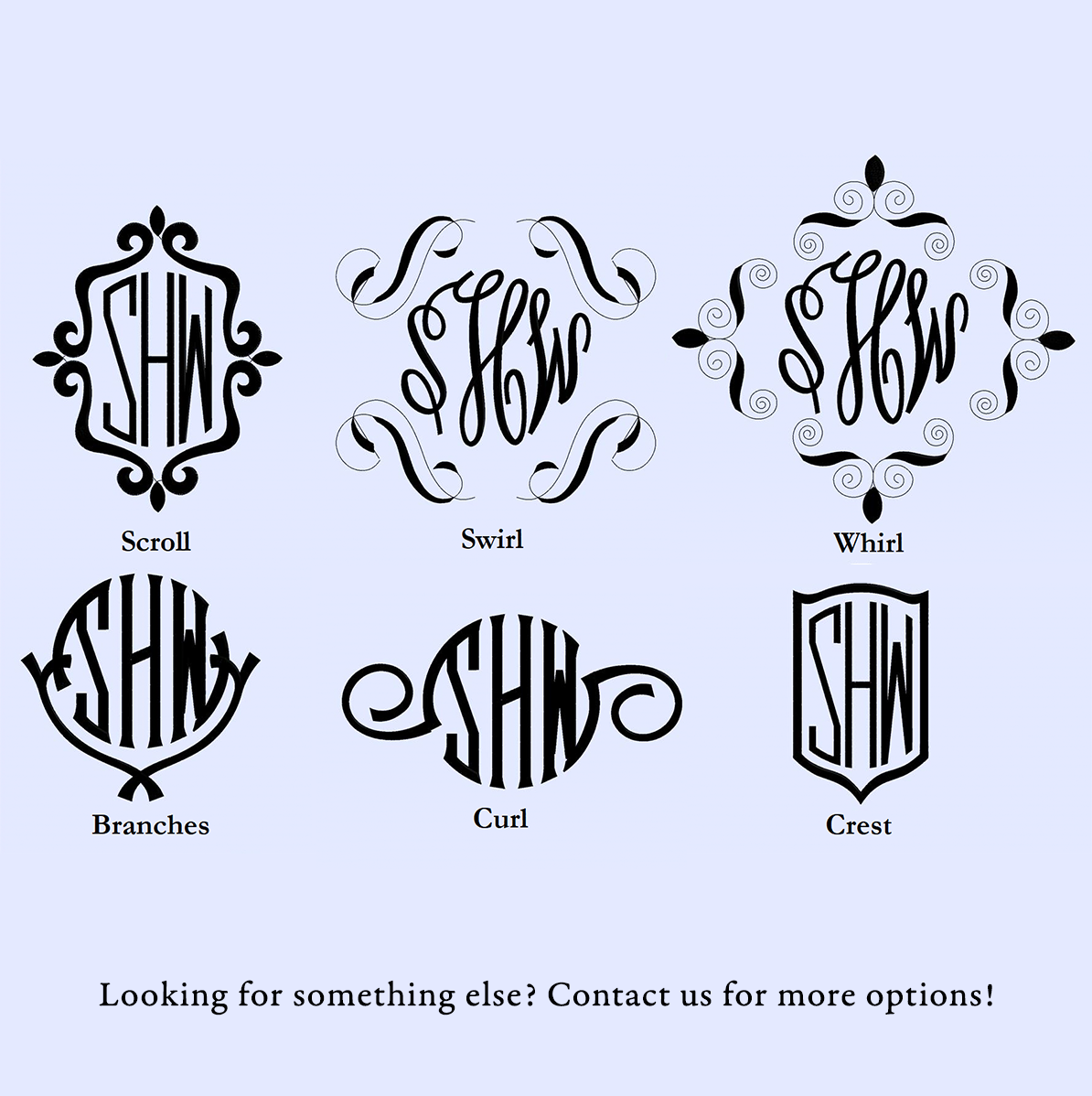 Fancy Monogram Font